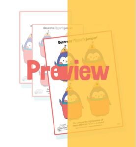 Penguin Counting Activity - X4 Per Sheet - Full Colour | Mrs Mactivity