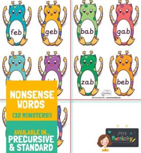 Alien Words Resources Phonics Screening Check KS1