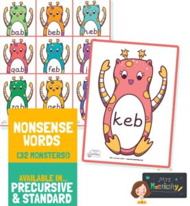 Alien Words Resources Phonics Screening Check KS1