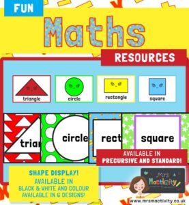 Primary Maths Shape Resources: Get Engaging 2D Maths Shape Posters ...