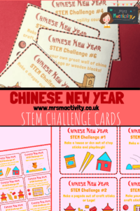 Chinese New Year STEM Challenge Cards | Mrs Mactivity