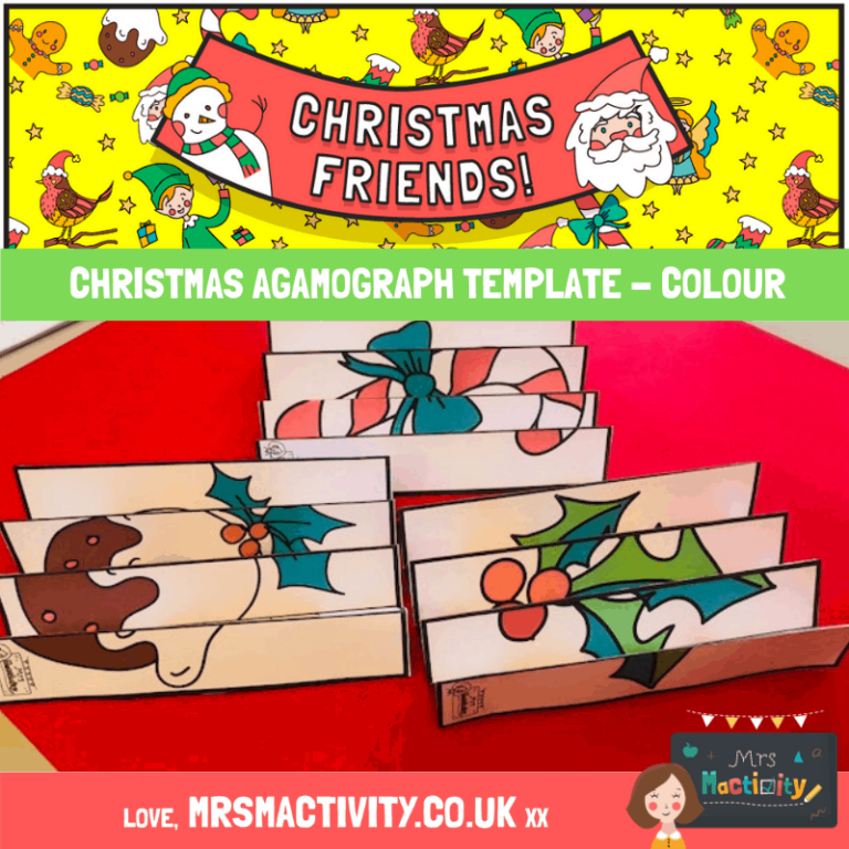 Christmas Agamographs 2 - Colour | Mrs Mactivity