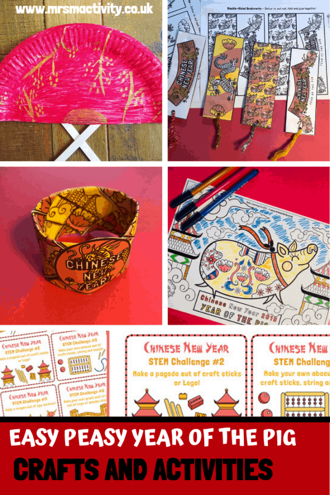 Free Chinese New Year Resources Crafts Printables Worksheets EYFS KS1