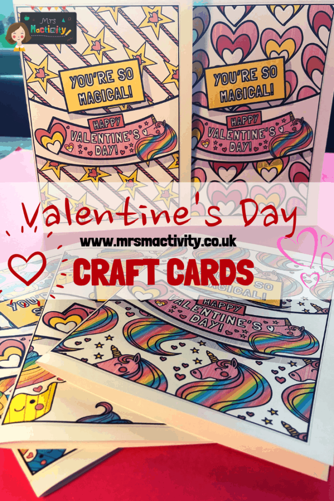 Valentine's Day Cards For School - Colour | Primary Teaching Resources