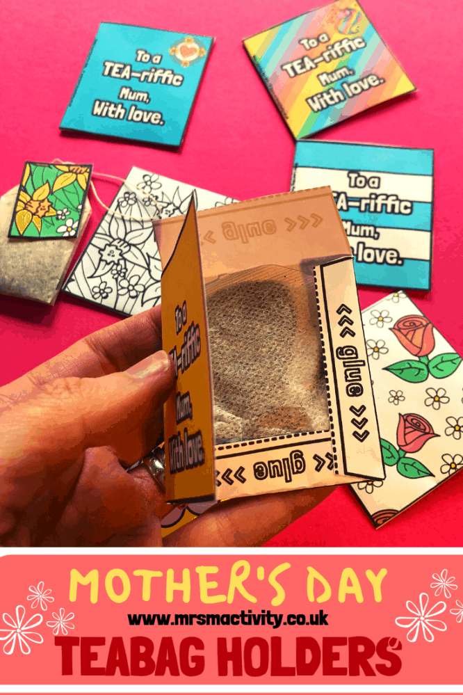 Mother's Day Teapot Craft Activity Mother's Day Cards And Crafts For ...