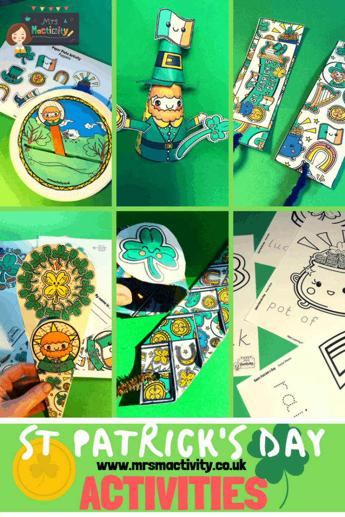 St Patrick’s Day Activities For EYFS And KS1 Worksheets And PowerPoints