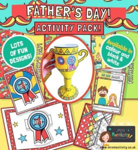 Father's Day Craft And Card Resource Pack | Mrs Mactivity