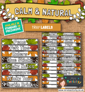 Tray Labels For Classrooms | Editable Drawer Labels For EYFS, KS1 & KS2