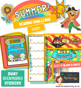 Summer Reading Challenge Pack | Mrs Mactivity