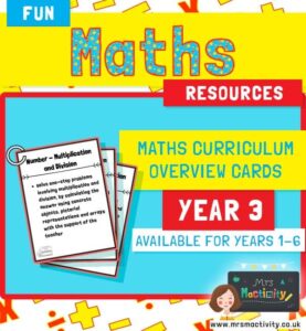 Year 3 Maths Curriculum Overview | Mrs Mactivity
