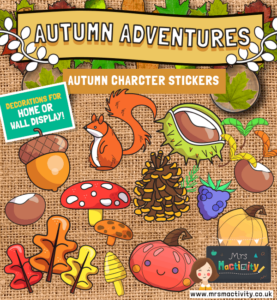 Autumn Display Characters | Mrs Mactivity
