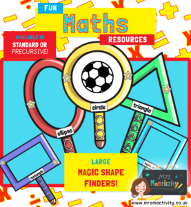 Shape Detectives Shape Finders - Large | Mrs Mactivity