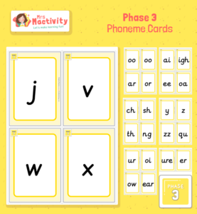 Phase 3 Sound Cards | Phase 3 Phonics Resources