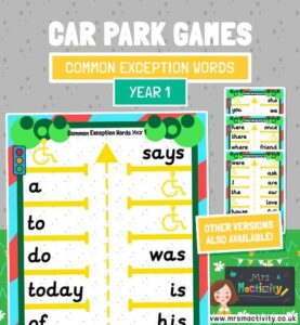 Year 1 Common Exception Words Worksheets And Activities | CEW Resources