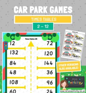 Times Tables Car Park Game – Engaging Multiplication Practice For KS1 ...