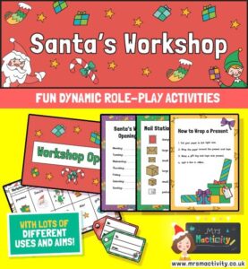 Santa’s Workshop Role Play Pack – Christmas Role Play For EYFS And KS1