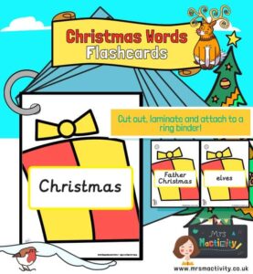 Present Christmas Word Flashcard | EYFS & KS1 Vocabulary Resource
