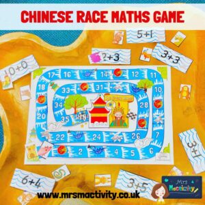 Chinese New Year Maths Race Game | Mrs Mactivity