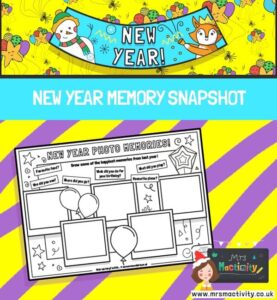 New Year Memory Snapshots | Mrs Mactivity