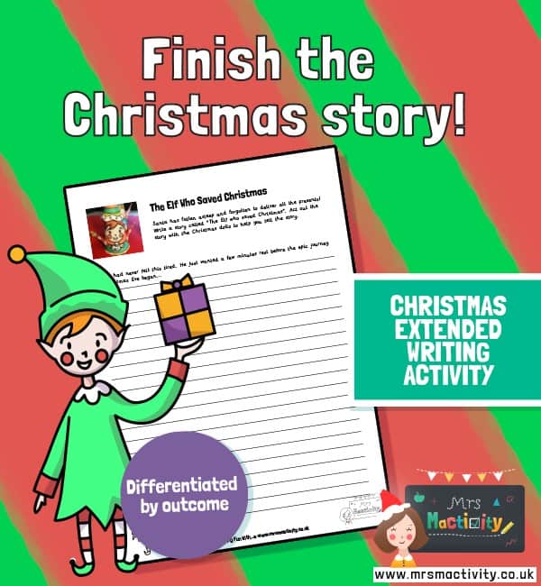 Finish The Story - The Elf Who Saved Christmas | Mrs Mactivity