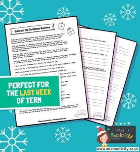 Jack And His Christmas Surprise Reading Comprehension Activity | Mrs ...