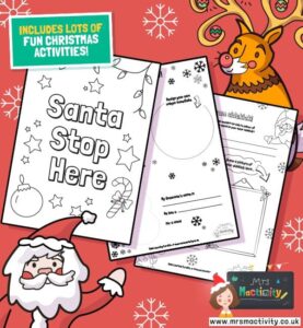 Christmas Activity Booklet | Christmas Resources EYFS KS1