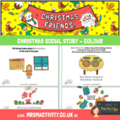 Christmas Social Story- Full Colour | Primary Teaching Resources