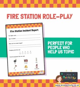 Fire Station Incident Report Activity | Mrs Mactivity