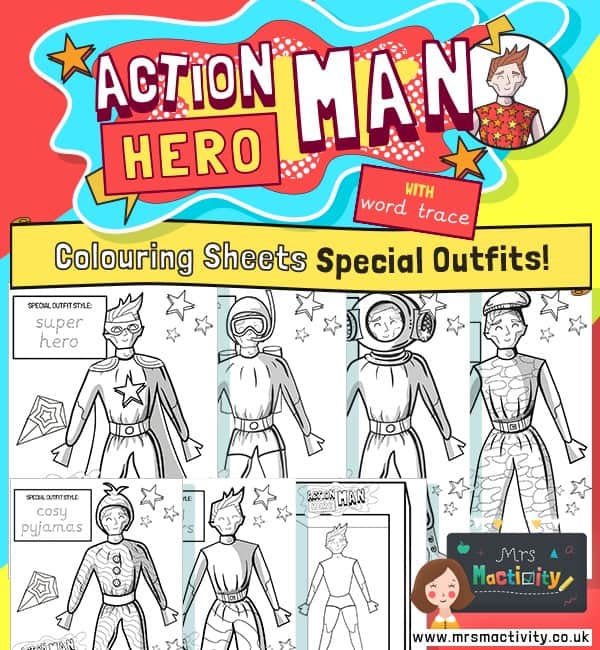 Free Traction Man Resources EYFS KS1 Kids Children