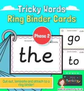 Phase 2 Tricky Word Cards | Primary Teaching Resources