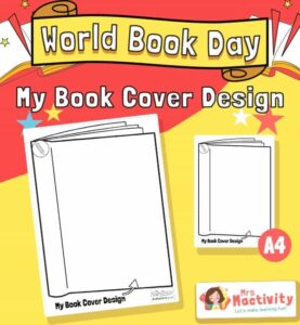 World Book Day Design A Book Cover | EYFS KS1 KS2
