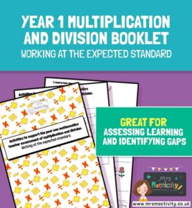 Year 1 Multiplication And Division Assessment Booklet – Expected ...