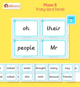 Phase 5 Tricky Word Cards | Phase 5 Phonics Resources