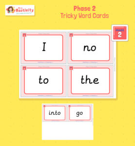 Phase 2 Tricky Word Cards | Phase 2 Phonics Resources