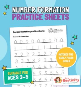 Number Formation Worksheets - EYFS And KS1 Writing Numbers