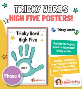 Phase 4 Tricky Word Activities, Worksheets And Games | Phonics