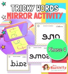 Tricky Words Resources – Phase 2 To 5 Phonics Worksheets & Games