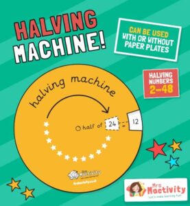 Halving Machine | Mrs Mactivity