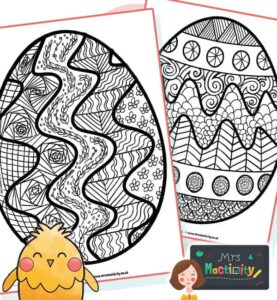 Easter Mindfulness Colouring | Easter Colouring Pages EYFS KS1