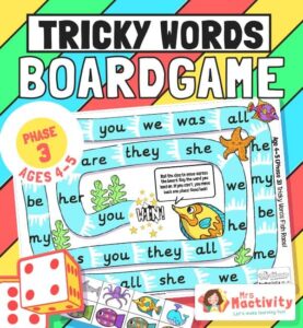 Tricky Words – Mrs Mactivity