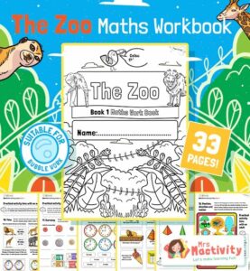 Year 1 Zoo Maths Activity Pack | Zoo Teaching Worksheets