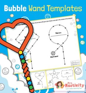 Create A Bubble Wand Activity | Mrs Mactivity