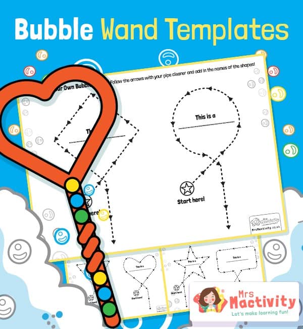 Create A Bubble Wand Activity | Mrs Mactivity