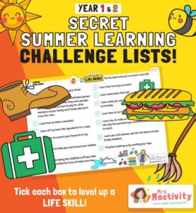 KS1 (Age 5-7) Life Skills Summer Catch-up Activities | KS1 Summer ...