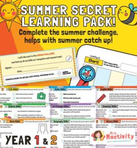 KS1 (Age 5-7) Summer Catch-up Resource Pack | Mrs Mactivity