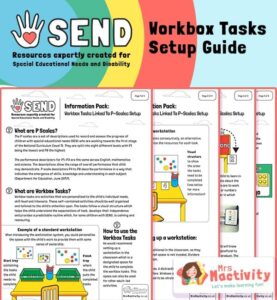 SEND Work Station And Workbox Set Up Guide | Mrs Mactivity