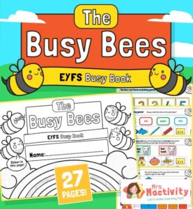 EYFS (age 4-5) Busy Book | EYFS Activity Booklets
