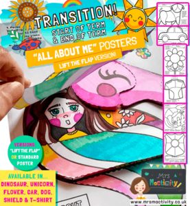 Getting To Know You Posters - Lift The Flap | KS1 And 2 Transition ...