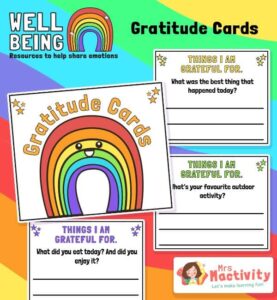 Gratitude Cards Activity | Children's Mental Health Classroom Resources ...