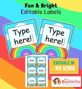 Editable Peg Labels For Classrooms | Coat Peg Labels And Name Pegs